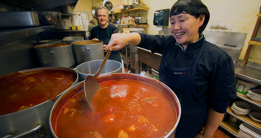 An All-You-Can-Eat Trail Tradition